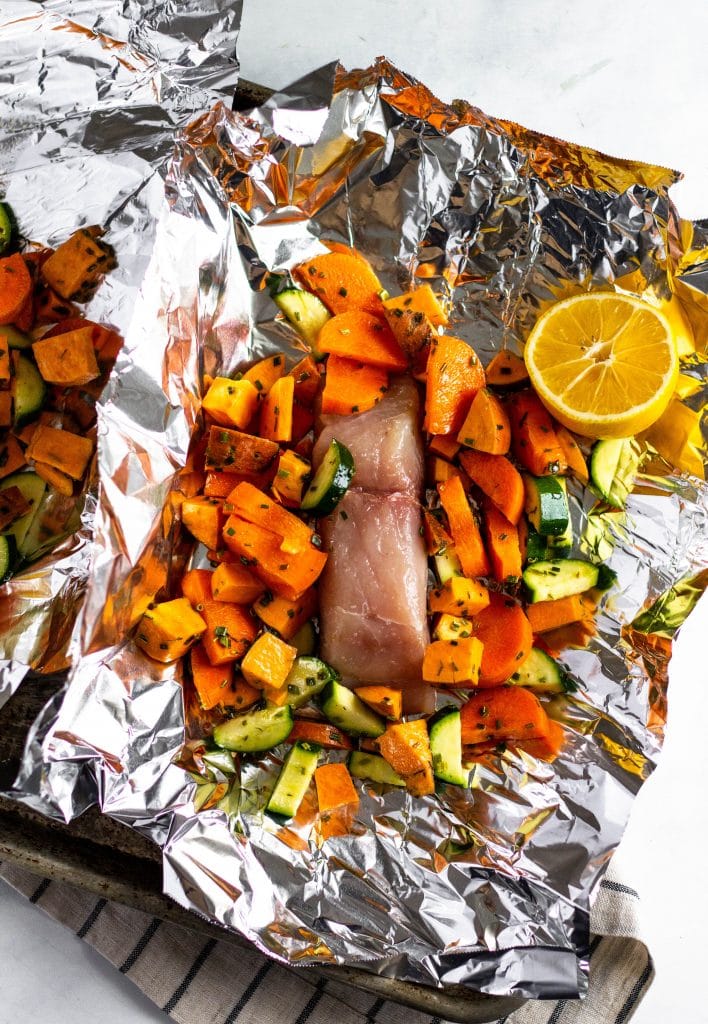 Easy Baked Fish in Foil Packets - Tara Rochford