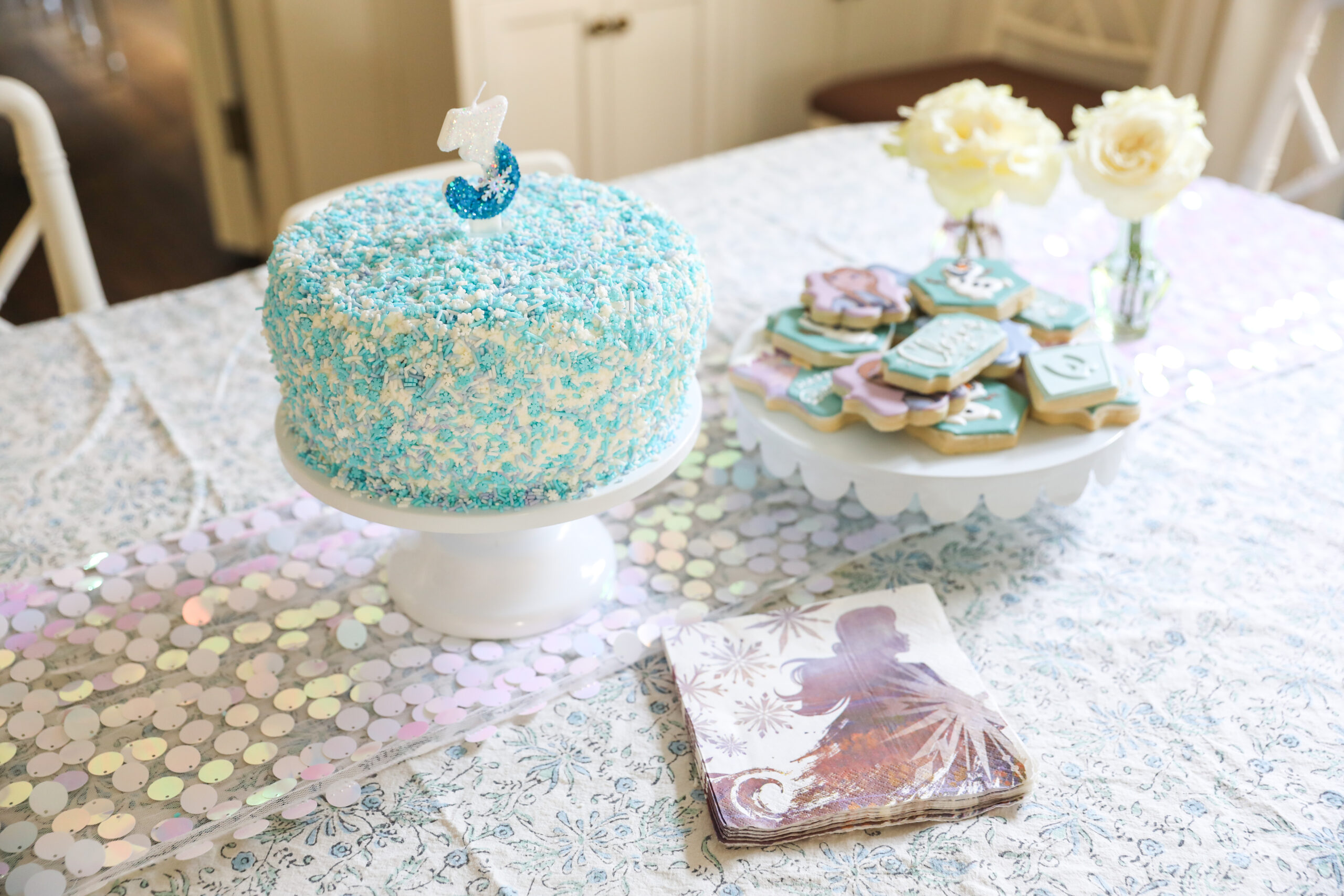Frozen Themed Birthday: Claire Turns Three - Tara Rochford